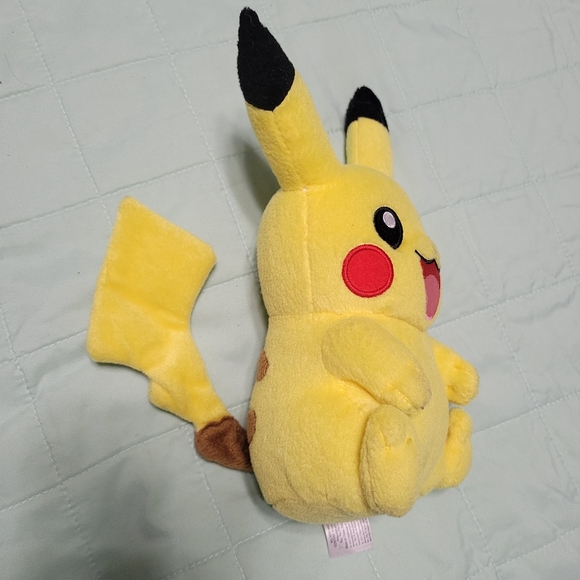 Hasbro | Toys | Pika Pika Pokmon Pikachu Plush Stuffed Animal | Poshmark